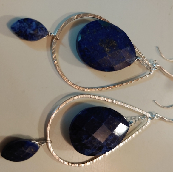 Deb Guyot | Jewelry | Deb Guyot Lapis Lazuli Checkerboard Cut 925 ...